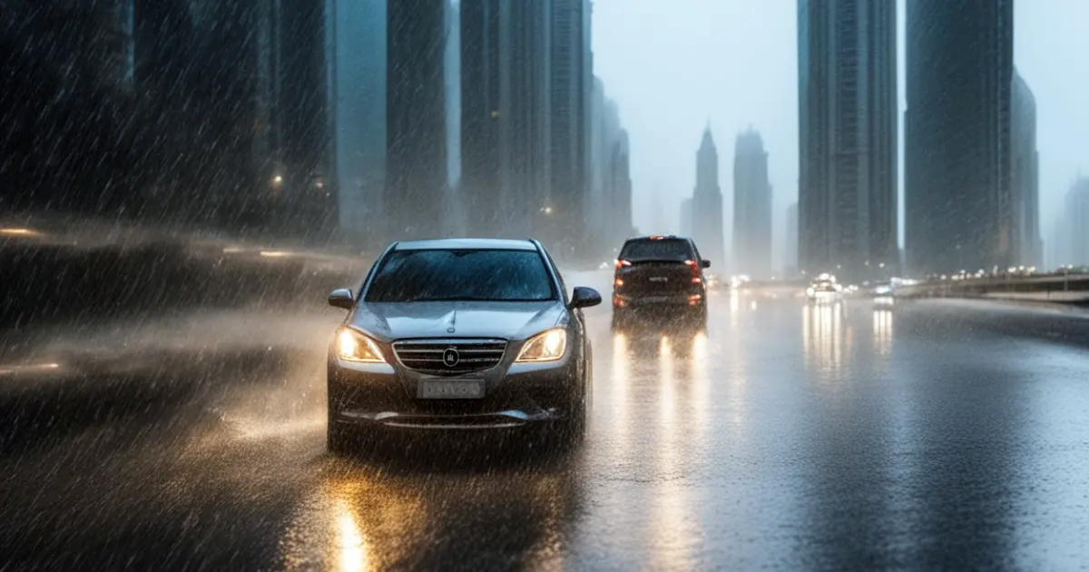 Rain in Dubai: Important Precautions to Take Note When Driving